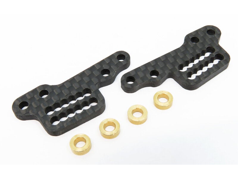 WRAP-UP Next RDX Carbon Reinforced Brace Rear Shock Tower 0671-FD ...