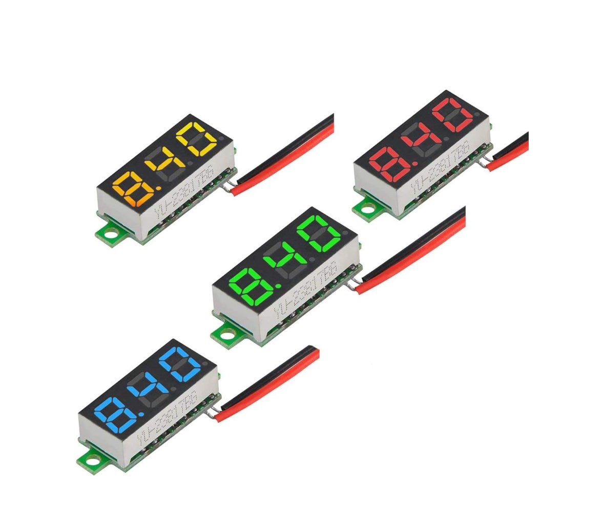 LED Mini Voltage Meter Gauge | Rolling Garage RC
