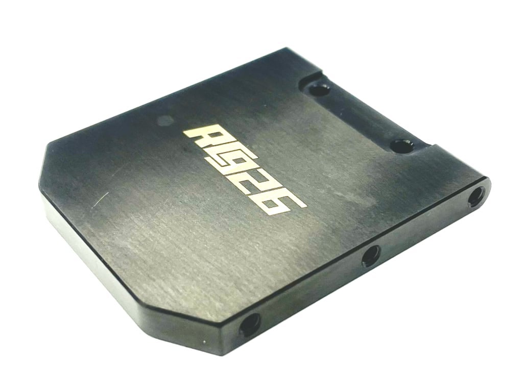 RC926 Brass HW Traction Top Deck for RDX, Black KN-RDX02 | Rolling Garage RC