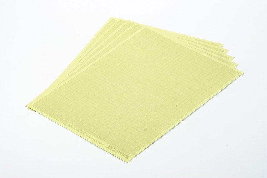 Tamiya 1mm Grid Type Masking Sticker Sheet (5) 87129 | Rolling Garage RC