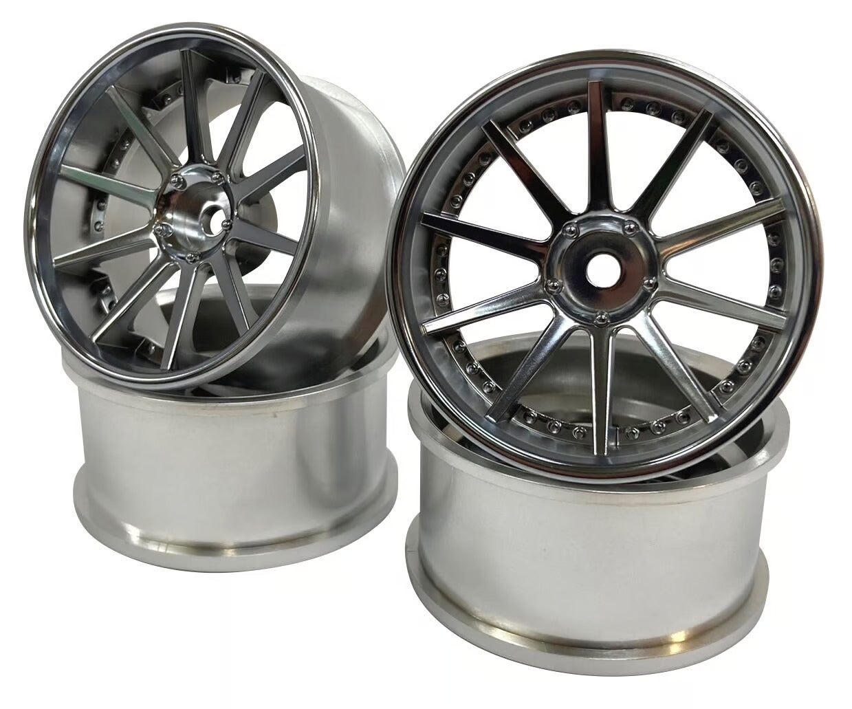 Topline NF Wheel +6 Offset Matte Chrome (2 Pieces) EW-0306MC | Rolling ...