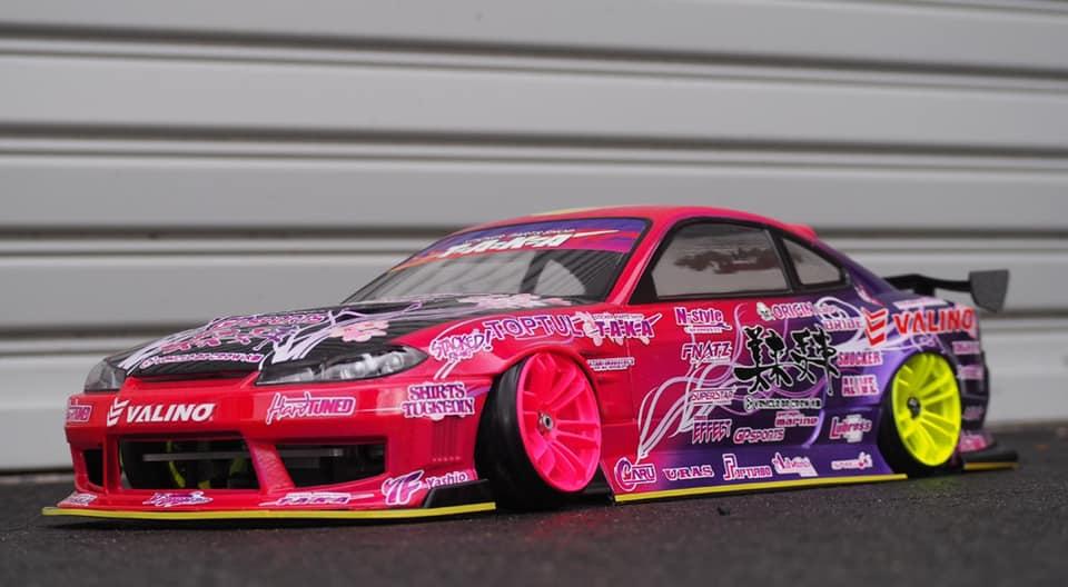 Addiction RC Nissan S15 Silvia Miki Takagi High Grade Bodyset w/ PS ...