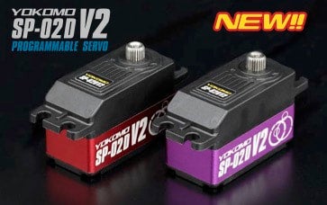 Yokomo SP-02D V2 Programable Brushless Drift Servo (Purple) SP-02DV2P | Rolling Garage RC