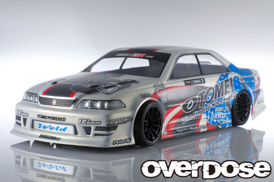 Overdose JZX100 Mark II Clear Body w/ TEAM Kenji with TOMEI POWERED ...