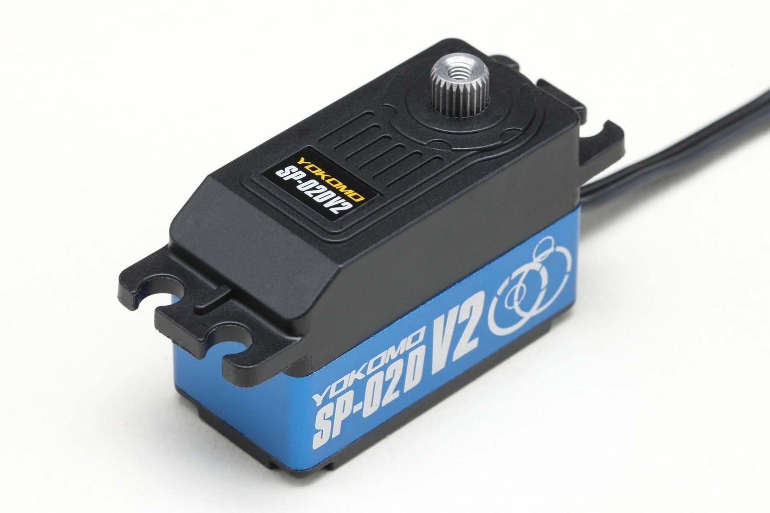 Yokomo SP-02D V2 Programmable Brushless Drift Servo (Blue) SP-02DV2BL | Rolling Garage RC